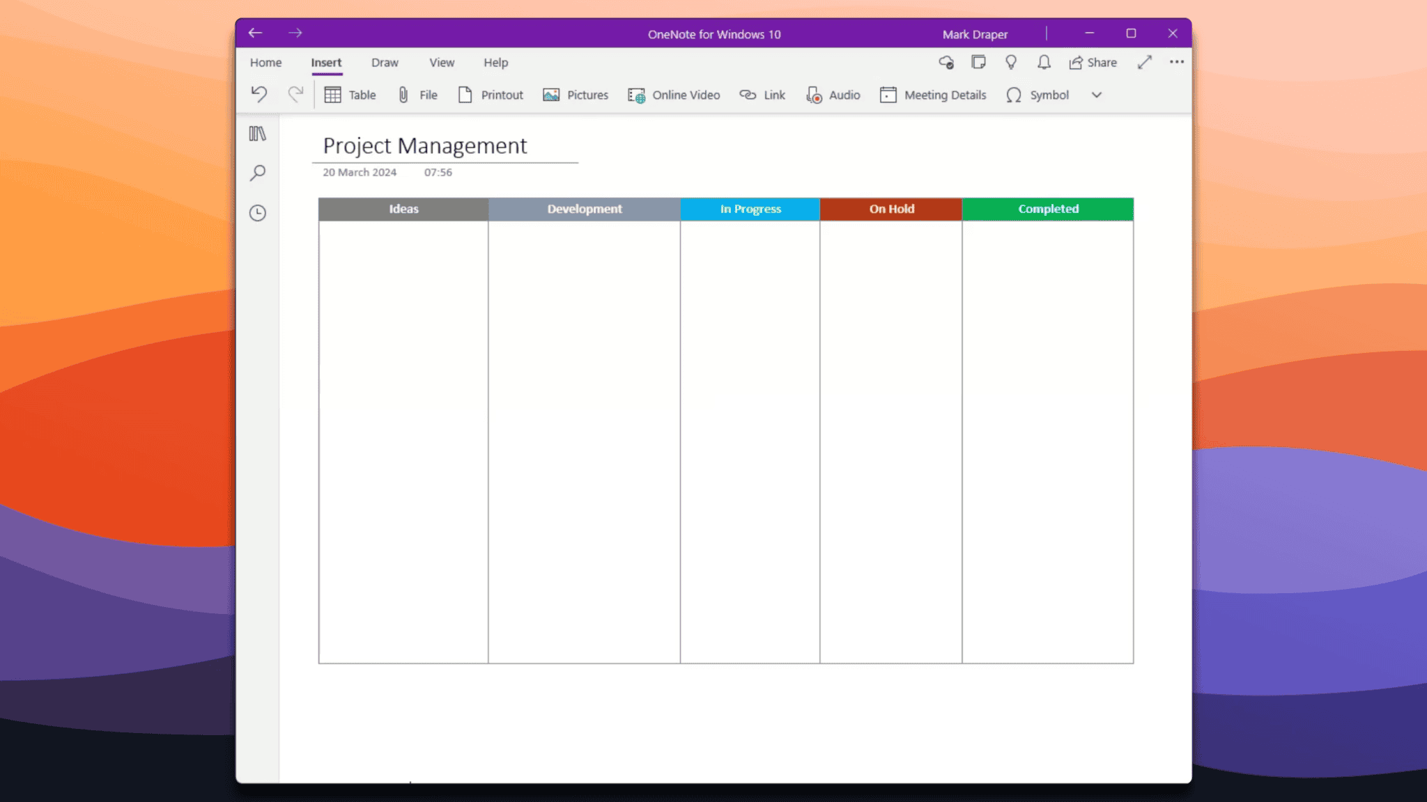 How to Create a Kanban Board in OneNote: 10 Easy Steps